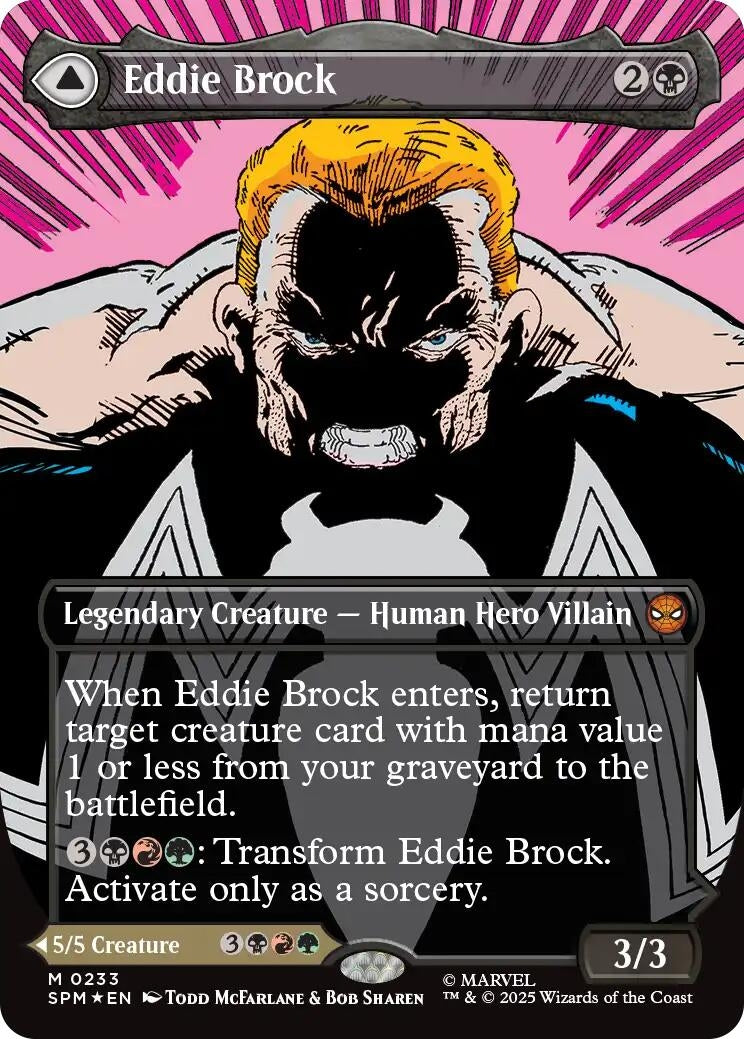 Eddie Brock (0233) (Borderless) (233) (Marvel's Spider-Man) – Infinity ...